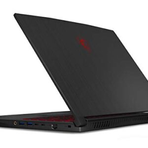 MSI GF65 Thin 10UE Gaming & Entertainment Laptop (Intel i5-10500H 6-Core, 32GB RAM, 2TB PCIe SSD, 15.6" Full HD (1920x1080), RTX 3060, WiFi, Bluetooth, Webcam, 2xUSB 3.2, Win 10 Home)