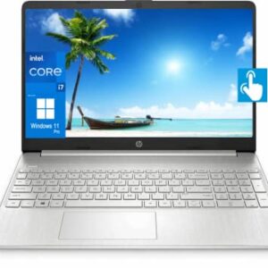 HP Pavilion 15 Laptop, 11th Gen Intel Core i7-1165G7 Processor, 32 GB RAM, 512 GB SSD Storage, Touchscreen Full HD IPS Micro-Edge Display, Windows 11 Pro, Compact Design, Long Battery Life