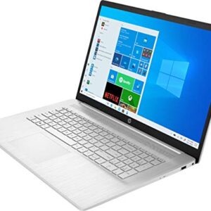 HP Flagship 17 Business Laptop Computer 17.3" HD+ Display 11th Gen Intel Core i3-1115G4 (Beats i5-8265U) 8GB RAM 1TB HDD USB-C HD Webcam Win10 Silver + HDMI Cable