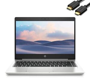 hp latest probook 440 g7 14″ fhd business laptop (intel quad-core i5-10210u(beat i7-8550u) 32gb ddr4 ram, 1tb ssd) backlit keyboard, webcam, type-c, hdmi, rj-45, windows 10 / 11 pro + ist hdmi cable