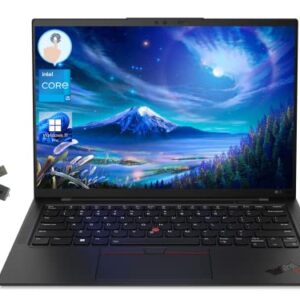 Lenovo ThinkPad X1 Carbon Gen 10 Business Laptop, 14" WUXGA IPS Display, Intel Core i5-1240P, Windows 11 Pro, 16GB RAM, 512GB SSD, Fingerprint, TD USB