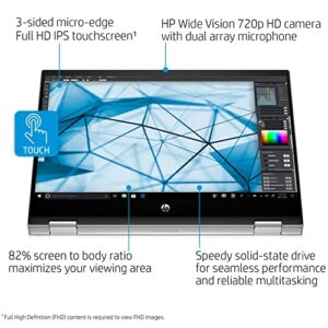 HP Pavilion x360 2-in-1 14" FHD Touchscreen Laptop Computer, Intel Quad-Core i5-1135G7 up to 4.2GHz (Beat i7-1065G7), 16GB DDR4 RAM, 1TB PCIe SSD, WiFi 6, Silver, Windows 11, BROAG Extension Cable