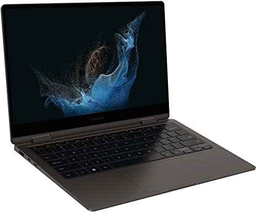 Samsung - Galaxy Book2 360 13.3" AMOLED Touch Screen Laptop - Intel 12th Gen Core i7 Evo Platform - 16GB Memory - 512GB SSD - Graphite