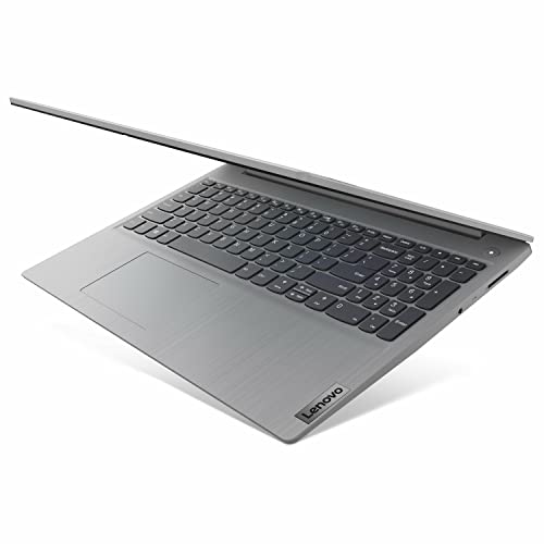 Lenovo IdeaPad 3i 15.6" FHD Laptop, Core i3-1115G4 up to 4.10 GHz, 8GB DDR4 RAM, 256GB PCIe SSD, HDMI, USB, WiFi, Keypad, SD Card Reader, Webcam, FP Reader, Platinum Gray, Win 11