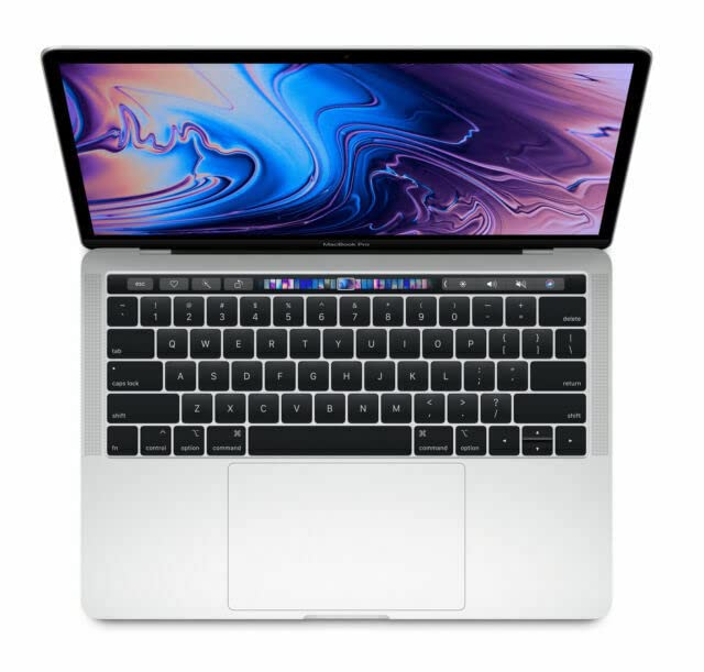 2018 Apple MacBook Pro with 2.7GHz Intel Core i7 (13 -inch, 16GB RAM 512GB SSD Storage) Silver (Renewed)