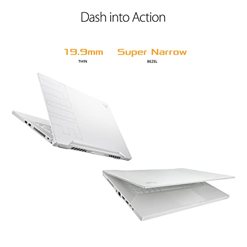 ASUS TUF Dash 15 (2021) Ultra Slim Gaming Laptop, 15.6â€ 240Hz FHD, GeForce RTX 3070, Intel Core i7-11375H, 16GB DDR4, 1TB PCIe NVMe SSD, Wi-Fi 6, Windows 10, Moonlight White, TUF516PR-DS77-WH