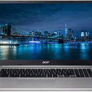 Acer 2023 17" FHD Laptop, Intel Celeron N Processor Up to 2.78GHz, 4GB Ram, 128GB Storage(64GB SSD+64GB MicroSD), Intel 4K Graphics, Ultra-Fast WiFi, Chrome OS, Dale Silver(Renewed)