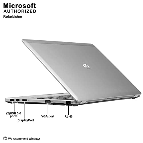 HP EliteBook Folio 9480M 14in Intel Core i5-4310U 2.0GHz 8GB 180GB SSD Windows 10 Professional (Renewed)