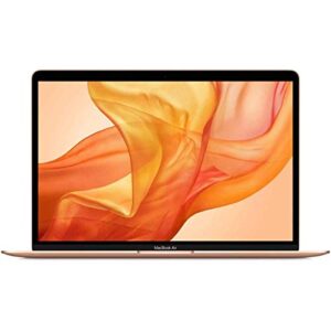 2020 apple macbook air with 1.1 ghz intel core i5 (13.3-inch, 8gb ram, 256gb ssd storage) – gold (renewed)