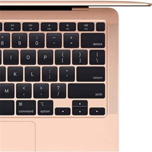 2020 Apple Macbook Air with 1.1 GHz Intel Core i5 (13.3-inch, 8GB RAM, 256GB SSD Storage) - Gold (Renewed)