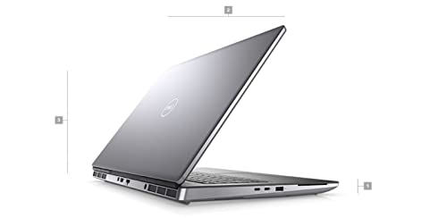 Dell Precision 7000 7760 Workstation Laptop (2021) | 17.3" FHD | Core i7 - 512GB SSD - 32GB RAM - RTX A3000 | 8 Cores @ 4.8 GHz - 11th Gen CPU - 6GB GDDR6 Win 10 Pro