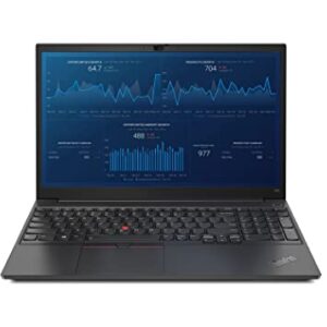 Lenovo ThinkPad E15 Gen 3 Business Laptop, 15.6" Full HD Display, AMD Ryzen 5 5500U Processor, 16GB DDR4 RAM, 512GB SSD, USB Type-C, Webcam, HDMI, Wi-Fi, Bluetooth, Windows 10 Pro, Black