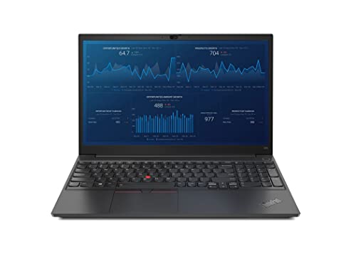 Lenovo ThinkPad E15 Gen 3 Business Laptop, 15.6" Full HD Display, AMD Ryzen 5 5500U Processor, 16GB DDR4 RAM, 512GB SSD, USB Type-C, Webcam, HDMI, Wi-Fi, Bluetooth, Windows 10 Pro, Black