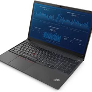 Lenovo ThinkPad E15 Gen 3 Business Laptop, 15.6" Full HD Display, AMD Ryzen 5 5500U Processor, 16GB DDR4 RAM, 512GB SSD, USB Type-C, Webcam, HDMI, Wi-Fi, Bluetooth, Windows 10 Pro, Black