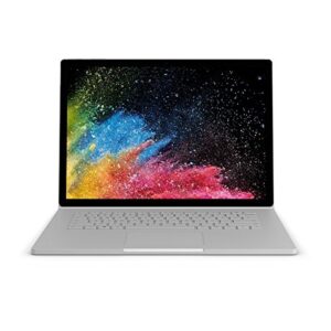 microsoft surface book 2 jjh-00001 13.5 touchscreen 2-in-1 laptop- intel core i7-8650u (1.90 ghz) 16 gb, 512 gb ssd, gtx1050, windows 10 pro (renewed)