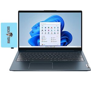 lenovo ideapad 3 15.6″ fhd laptop (amd ryzen 7 5825u 8-core, 12gb ram, 512gb pcie ssd, amd radeon, backlit kb, fp, wifi 6, bt 5.2, win 11 home) w/special edition portable dockztorm data