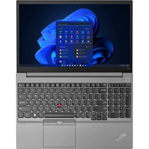 Lenovo ThinkPad E15 Gen 2 Home & Business Laptop (AMD Ryzen 5 4500U 6-Core, 16GB RAM, 256GB PCIe SSD, AMD Radeon, 15.6" Full HD (1920x1080), WiFi, Bluetooth, Webcam, Win 10 Pro) with Hub