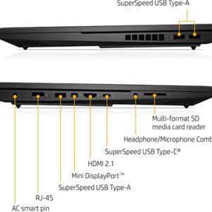 HP Omen 16 Gaming Laptop 16.1” FHD IPS 144Hz 7ms (100% sRGB) 11th Gen Intel 8-Core i7-11800H 32GB RAM 1TB SSD Geforce RTX 3060 6GB Backlit Thunderbolt Win11 Black + HDMI Cable