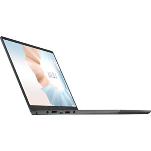 MSI Modern 15 15.6" Ultra Thin and Light Laptop AMD Ryzen 7-5700U UMA 8GB 512GB NVMe SSD Win10 - Carbon Gray (A5M-221)