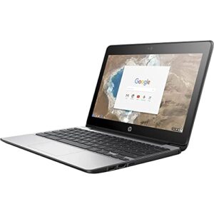 hp chromebook 11 g5 11.6″ 2gb 16gb emmc celeron® n3060 1.6ghz chromeos, gray (renewed)