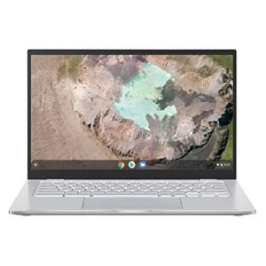 asus (renewed) chromebook 14 c425ta 14″ fhd led laptop computer, 8th gen intel core m3-8100y, 4gb ram, 128gb emmc, online class ready, ac wifi, bluetooth, chrome os