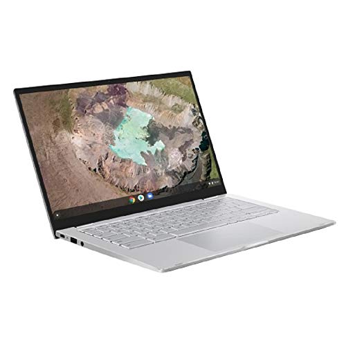 ASUS (Renewed) Chromebook 14 C425TA 14" FHD LED Laptop Computer, 8th Gen Intel Core m3-8100Y, 4GB RAM, 128GB eMMC, Online Class Ready, AC WiFi, Bluetooth, Chrome OS