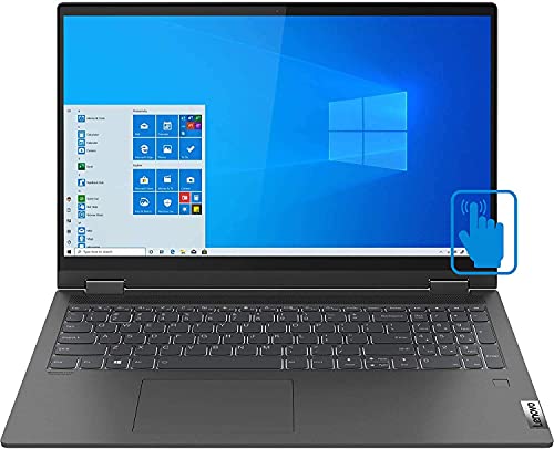 Lenovo Newest ideapad Flex 5 2-in-1 Laptop, AMD Ryzen 7 5700U(>i7-10750H) , 15.6" Full HD 1080P IPS Touch-Screen, Fingerprint, Type-C, Wi-Fi 6, Webcam (16GB RAM | 1TB PCIe SSD)