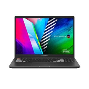 asus vivobook pro 16x oled slim laptop, 16″ 4k 16:10 display, amd ryzen 9 6900h cpu, nvidia geforce rtx 3050 ti, 32gb ram, 1tb ssd, windows 11 home, 0°black, m7600re-xb99,gray