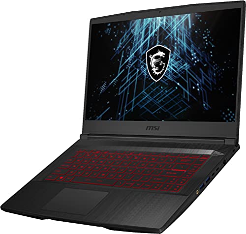 MSI GF65 15.6" 144hz Gaming Laptop - Intel Core i5-10500H NVIDIA GeForce RTX3060 Laptop GPU, Backlit Keyboard, Wi-Fi 6 Windows10. (16GB RAM|512GB PCIe SSD)