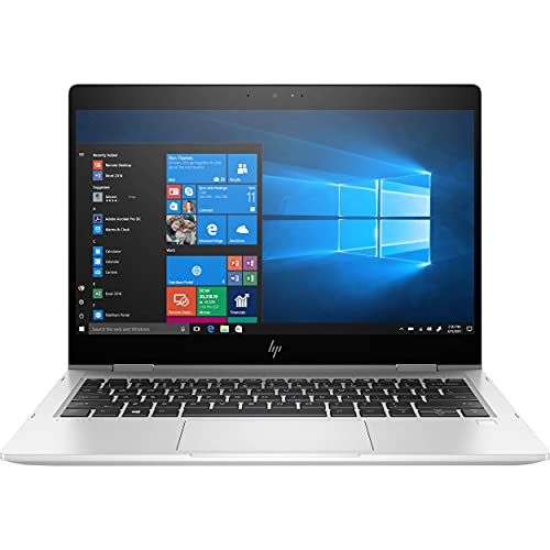 HP EliteBook x360 830 G6 2-in-1 Touchscreen Laptop, Intel Core i5-8365U, 8GB RAM, 256GB SSD, 7LJ55AV, Windows 10 Pro (Renewed)