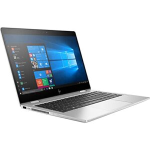 HP EliteBook x360 830 G6 2-in-1 Touchscreen Laptop, Intel Core i5-8365U, 8GB RAM, 256GB SSD, 7LJ55AV, Windows 10 Pro (Renewed)