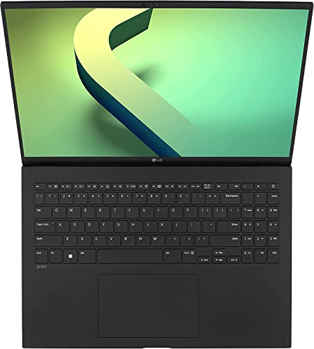 LG Gram 16" WQXGA Ultralight Laptop (2023 New) | 12-Core Intel i7-1260P | 2560x1600 IPS Screen | Backlit Key | Fingerprint | Thunderbolt4 | WiFi 6E | 16GB LPDDR5 RAM | 1TB SSD Storage | Win11 Pro