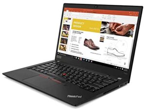 lenovo thinkpad t490s 20nx0031us 14 notebook – 1920 x 1080 – core i7 i7-8665u – 16 gb ram – 512 gb ssd – black – windows 10 pro 64-bit – intel uhd graphics 620 (renewed)