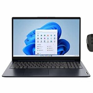 Lenovo IdeaPad 15.6" FHD Premium Laptop | Intel Pentium Silver N6000 Processor | Intel UHD Graphics | Windows 11 Home | Blue (Blue, 4GB RAM | 128GB SSD)