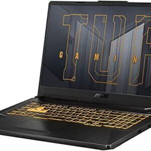 2022 Asus TUF FX706HE Gaming Laptop 17.3” 144Hz FHD Display Intel 6-Core i5-11260H 32GB DDR4 1TB NVMe SSD - NVIDIA GeForce RTX 3050Ti 4GB GDDR6 WiFi 6 - RGB Backlit Keyboard RJ45 Win 10 Pro