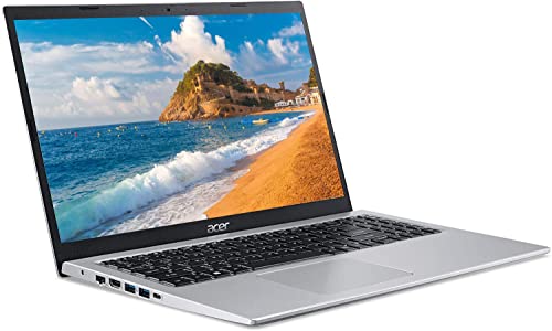 Acer Aspire 5 15.6" FHD Laptop, 11th Gen Intel Core i3-1115G4 (>i5-1035G4) Up to 4.1GHz, Wi-Fi 6, Amazon Alexa, HDMI, USB-C, Webcam, Windows 10 Home in S Mode (8GB | 128GB PCIe SSD | 1TB HDD)