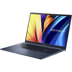 asus vivobook 15 laptop, 15.6″ display, amd ryzen 5 4600h cpu, amd radeon gpu, 8gb ram, 256gb ssd, windows 11 home, quiet blue, m1502ia-as51