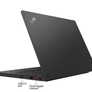 Lenovo ThinkPad E14 Laptop, Intel Core i7-10510U, 8GB RAM, 256GB SSD, Windows 10 Pro 64 Bit, Intel UHD Graphics (20RA0050US)