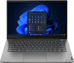 lenovo latest thinkbook 14 gen 4, 12th gen intel i7-1255u, 14.0″ fhd (1920 x 1080) ips, anti-glare, touchscreen, 1 tb ssd, 16gb ddr4 ram, thunderbolt 4, warranty, win 11 pro – mineral grey