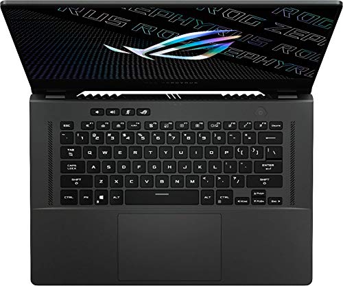 ASUS ROG Zephyrus 15.6" QHD 165Hz IPS Gaming Laptop,AMD Ryzen 9 5900HS, NVIDIA GeForce RTX 3070, Wi-Fi 6, RGB Keyboard, Bluetooth, Eclipse Grey + 32GB SD Card (40GB RAM | 2TB PCIe SSD)