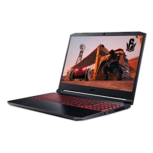 Acer Nitro 5 AN515-57-59EY 15.6" Full HD 144Hz Gaming Notebook Computer, Intel Core i5-11400H 2.7GHz, 8GB RAM, 512GB SSD, NVIDIA GeForce GTX 1650 4GB, Windows 11 Home, Shale Black