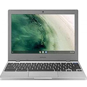 SAMSUNG Electronics Chromebook 4 (2021 Model Without SD Slot) 11.6" Intel UHD Graphics 600, Celeron Processor N4020, 4GB, 32GB, Wi-Fi - Platinum Titan (XE310XBA-KC1US)