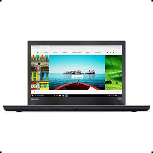 lenovo thinkpad t470 14-inch hd with 2.4ghz intel core i5 (6th gen) (8gb, 256gb ssd) thunderbolt (renewed)