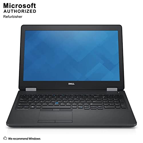 Dell Precision 3510 15.6" Business Laptop, Intel Core I7-6820HQ 2.7GHZ, 16G DDR4, 500G, HDMI, VGA, USB 3.0, Windows 10 Pro 64 Bit-Multi-Language Supports En/Fr/Sp(Renewed).