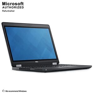 Dell Precision 3510 15.6" Business Laptop, Intel Core I7-6820HQ 2.7GHZ, 16G DDR4, 500G, HDMI, VGA, USB 3.0, Windows 10 Pro 64 Bit-Multi-Language Supports En/Fr/Sp(Renewed).