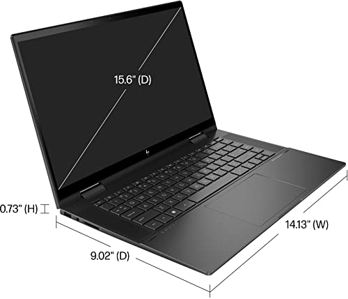 Latest HP Envy x360 2-in-1 Laptop | 15.6" IPS FHD Touchscreen | AMD 8-Core Ryzen 7 5825U | Radeon Graphics | 32GB RAM 1TB NVMe SSD | WiFi6 | USB-C | HDMI | Webcam | Backlit KB | Windows 10 Pro