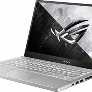 ASUS ROG Zephyrus 3060 Gaming Laptop, 14" FHD 144Hz, AMD Ryzen 7 5800HS Octa-Core up to 4.4GHz, GeForce RTX 3060, 24GB RAM, 1TB PCIe SSD, USB-C, WiFi 6, SPS HDMI Cable, Win 11 Home, Moonlight White