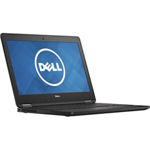 dell latitude e7270 12.5 inches laptop, core i5-6300u 2.4ghz, 8gb ram, 256gb solid state drive, windows 10 pro 64bit (renewed)