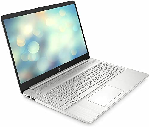 HP 2022 Newest 15.6 HD Micro-Edge Laptop，8-Cores AMD Ryzen 7 5700U(up to 4.3GHz), 16GB DDR4 RAM, 512GB PCIe SSD, Full-Size KB, WiFi 6, Bluetooth 5.2, HDMI, Windows 11, Silver, w/ 3in1 Accessories