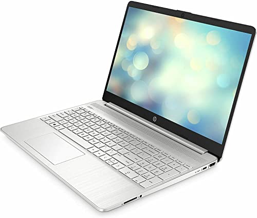 HP 2022 Newest 15.6 HD Micro-Edge Laptop，8-Cores AMD Ryzen 7 5700U(up to 4.3GHz), 16GB DDR4 RAM, 512GB PCIe SSD, Full-Size KB, WiFi 6, Bluetooth 5.2, HDMI, Windows 11, Silver, w/ 3in1 Accessories